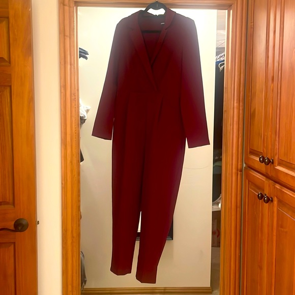 Express | Pants & Jumpsuits | Deep Wine Colored Jumpsuitpantsuit From ...